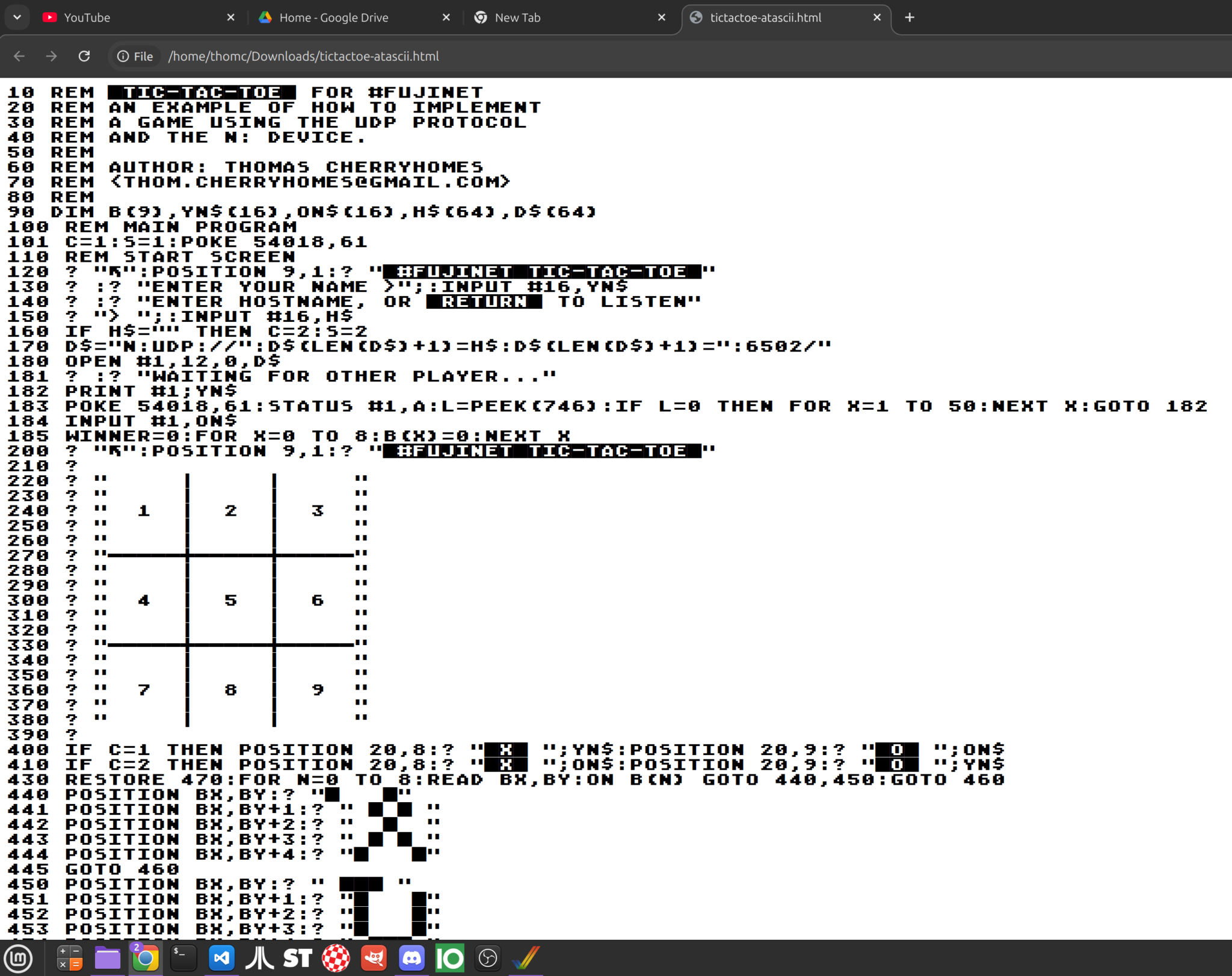 FujiNet Virtual Printer Examples - FujiNet